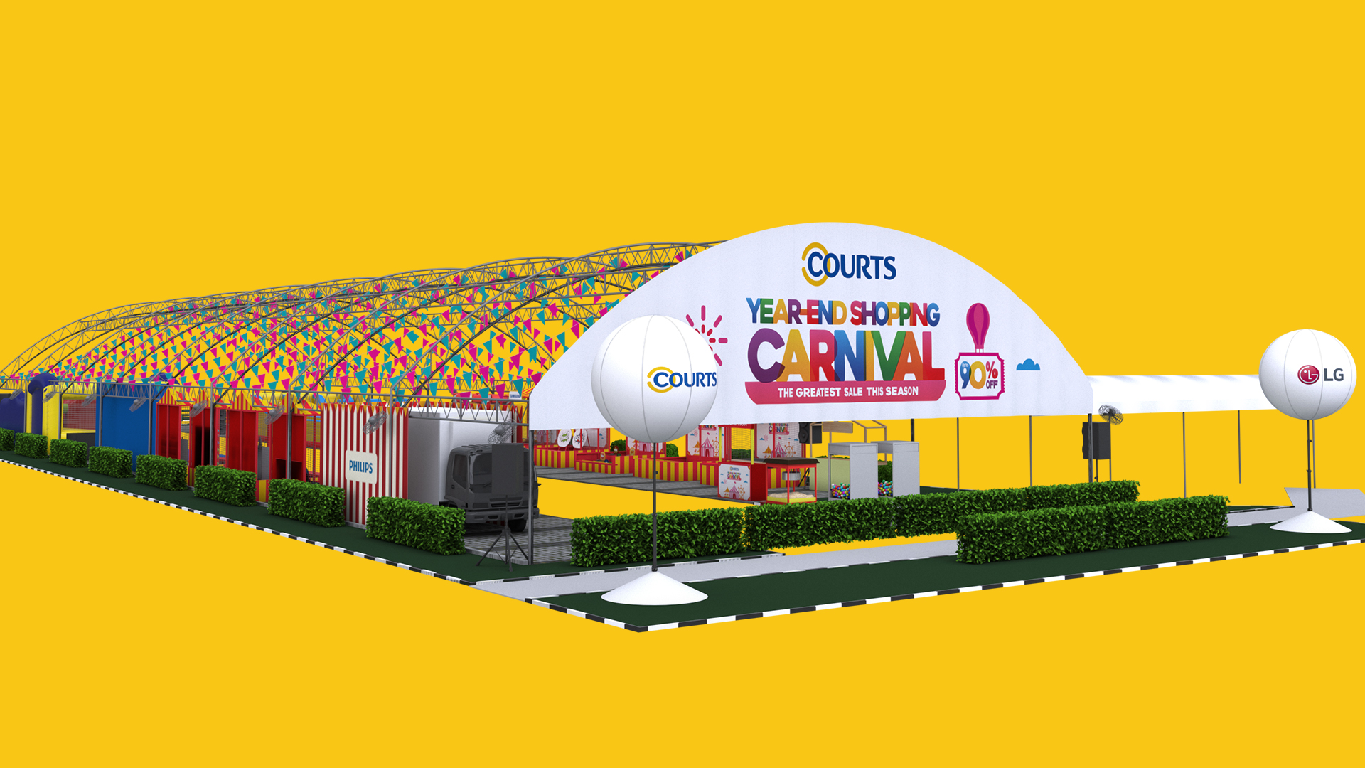 ApeWorks - COURTS Year End Carnival